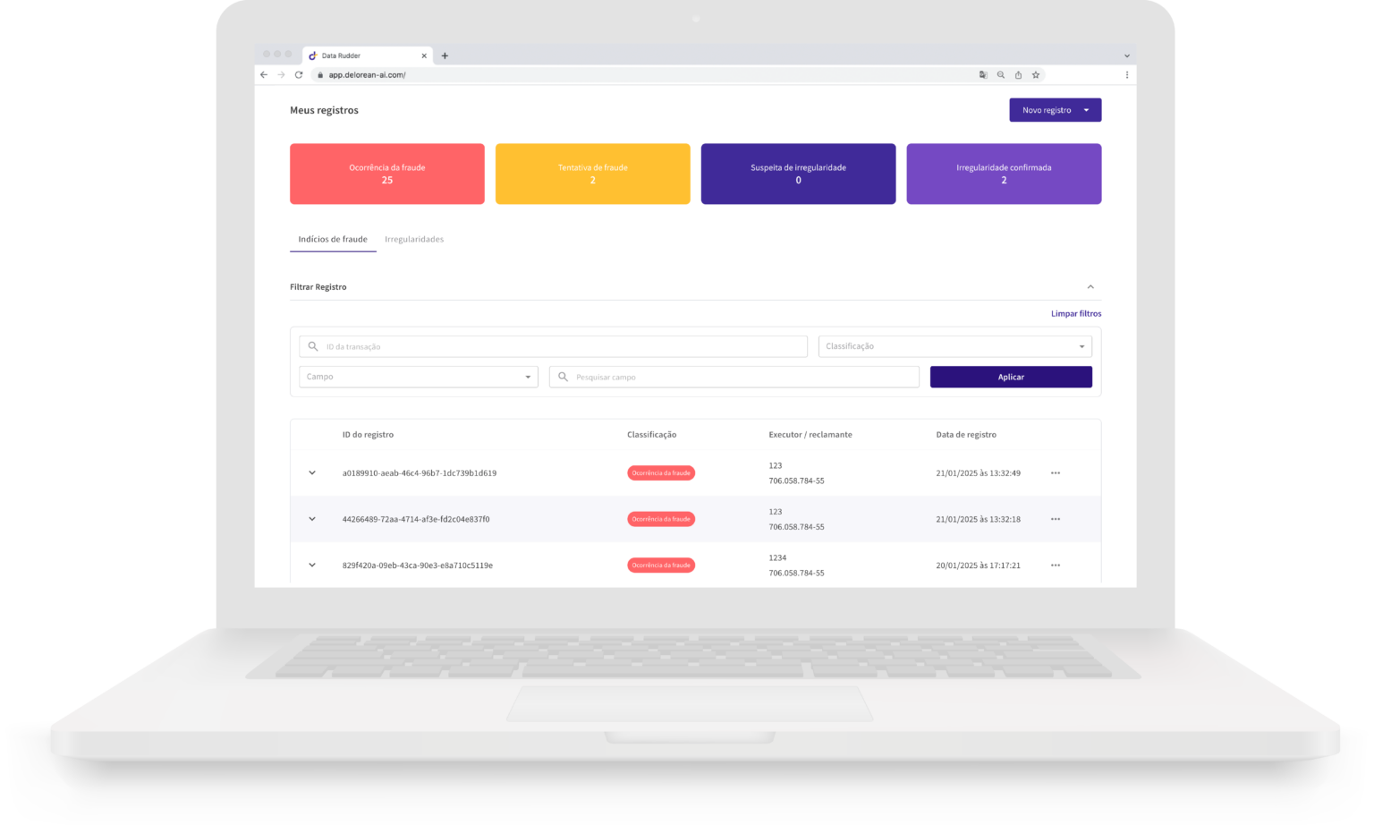 Watchlist - Data Rudder